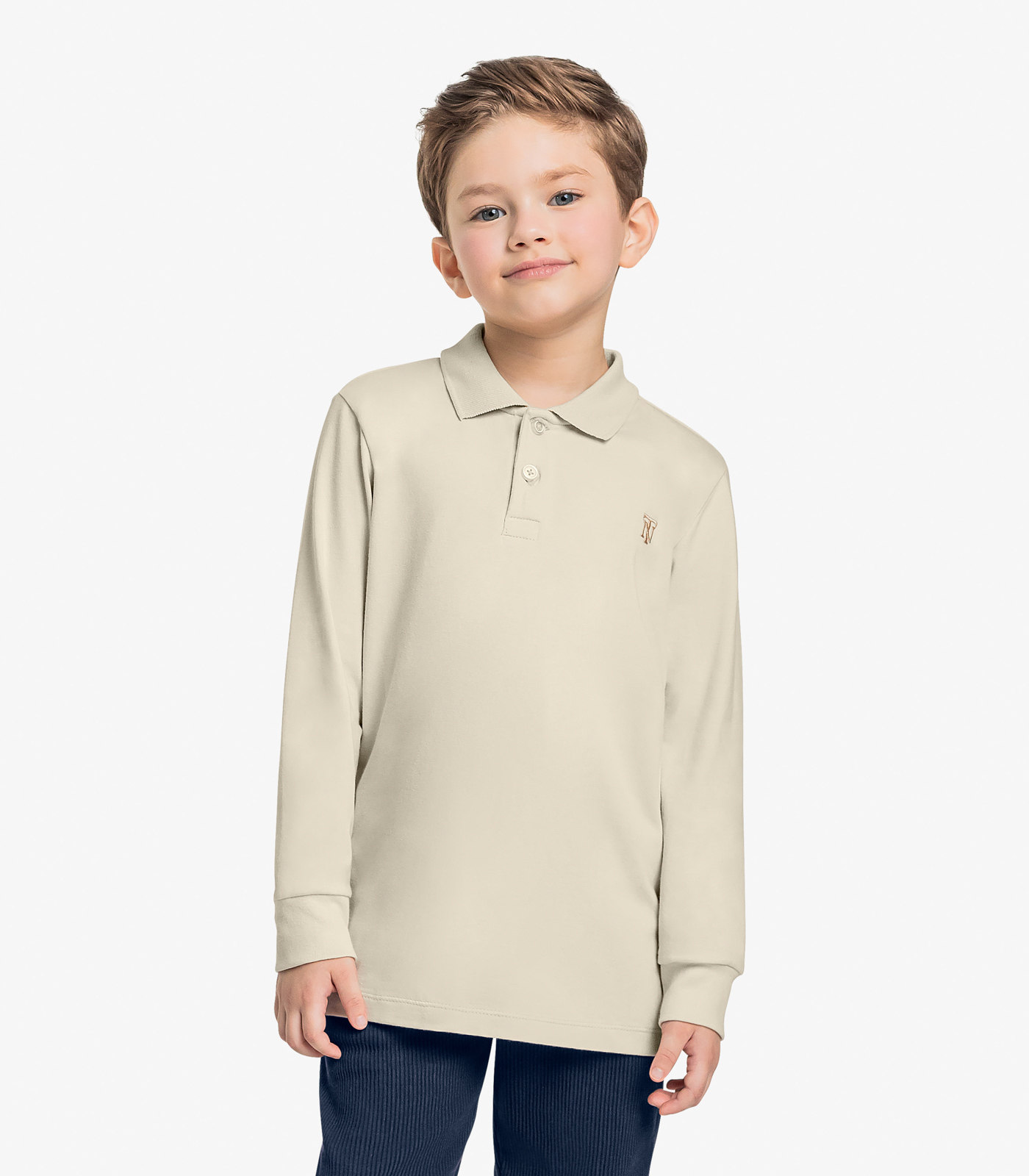 Polo Infantil Masculino Manga Longa Trick Nick | ROVITEX